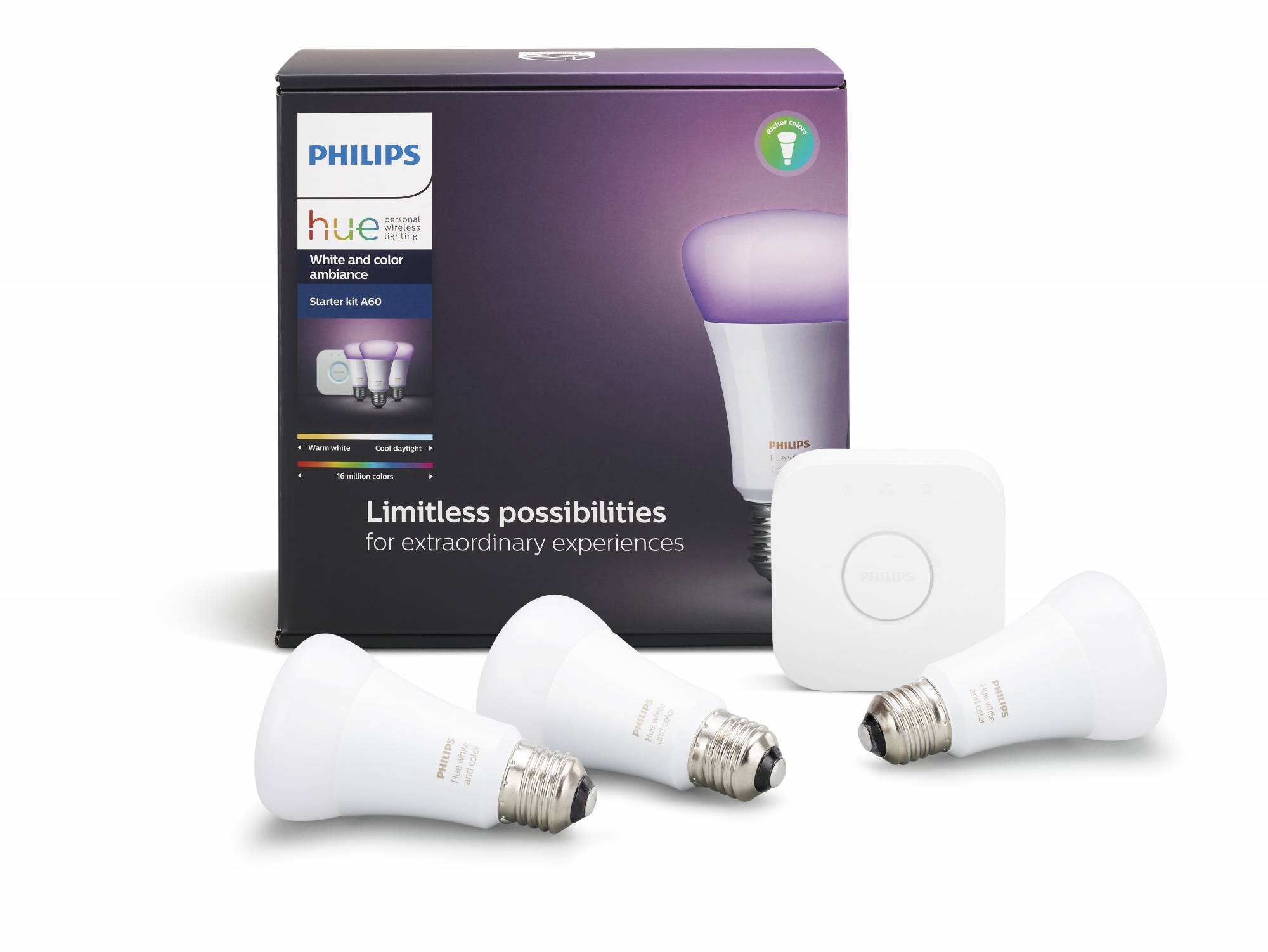 Philips Hue White and Colour Ambiance Starter Kit