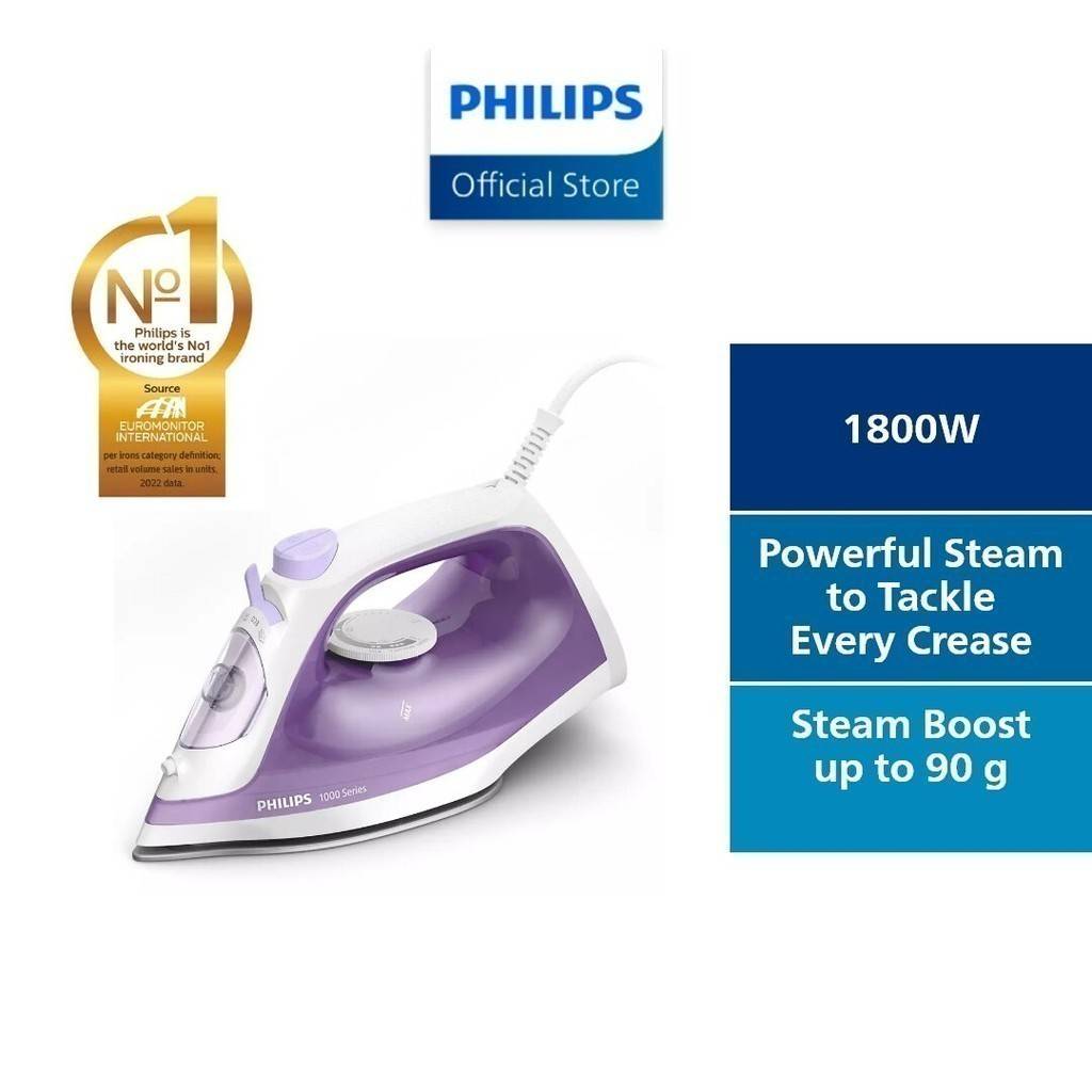 PHILIPS Steam Iron 1000 Series, DST1020/30